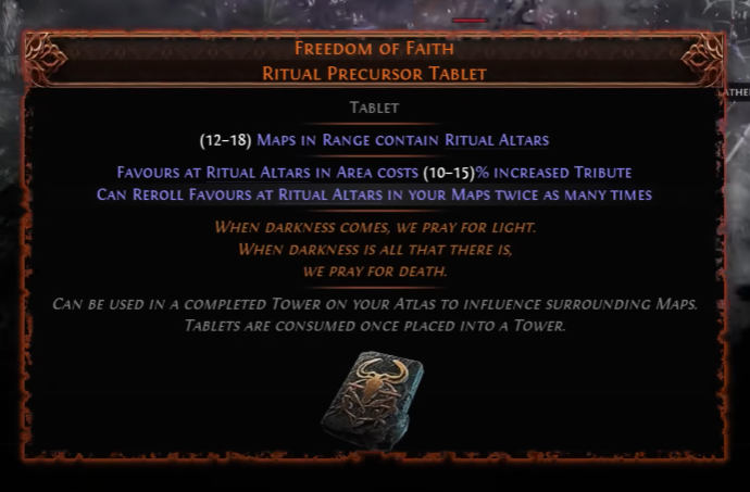 PoE 2 Dawn of the Hunt: How to Farm Divine Orbs in Ritual Tablets ...